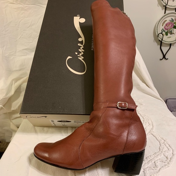 C'Vine | Shoes | New In Box Cvine Tall Brazilian Leather Boots | Poshmark